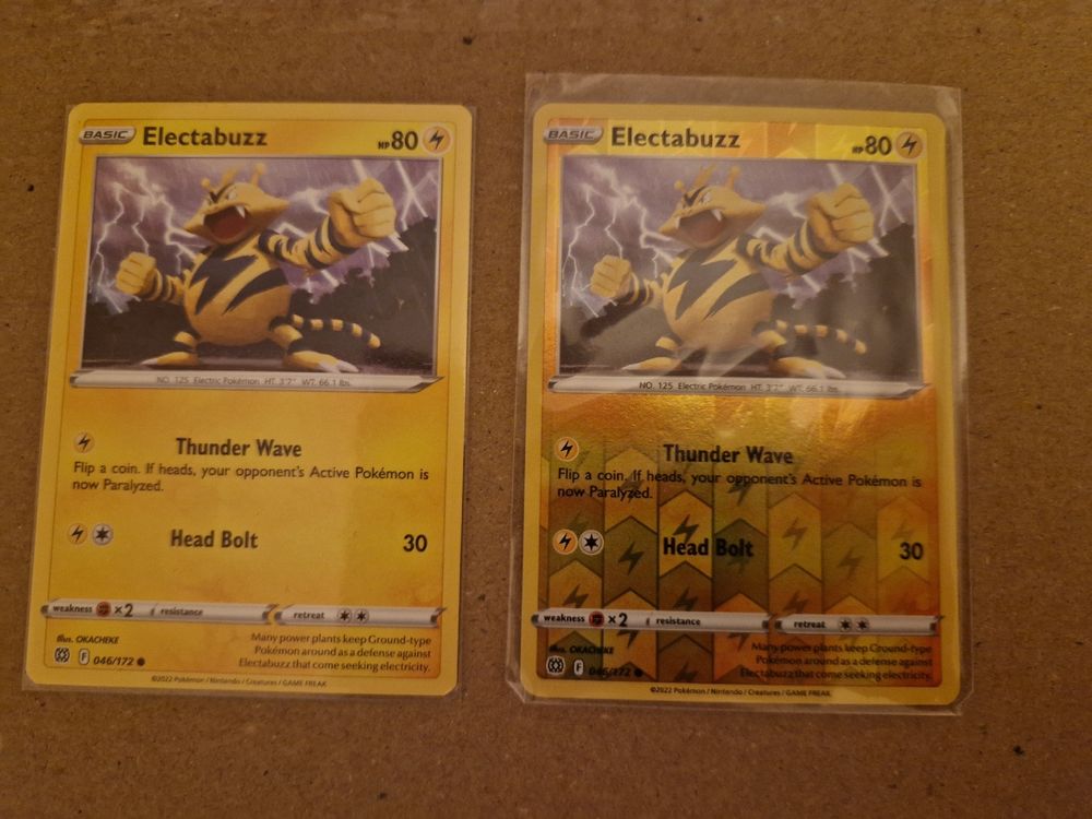 Electrabuzz 046/172 brilliant stars pokemon card | Kaufen auf Ricardo