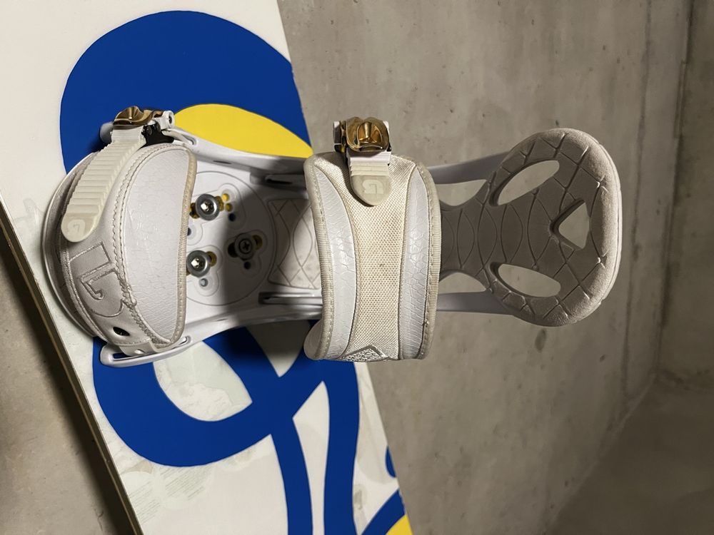 Burton Custom Flylight II, 156 cm Snowboard mit Bindung (Gebraucht) in ...