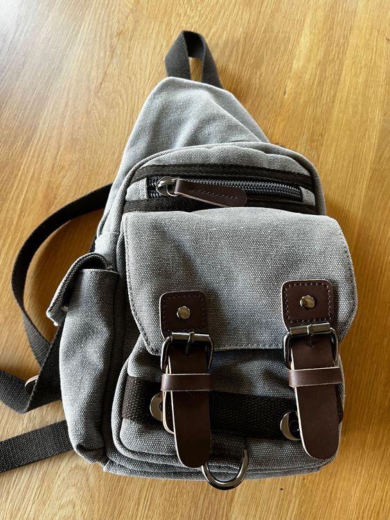 Stoff-Cityrucksack klein (Taupe) (Gebraucht) in Henggart für CHF 9 ...