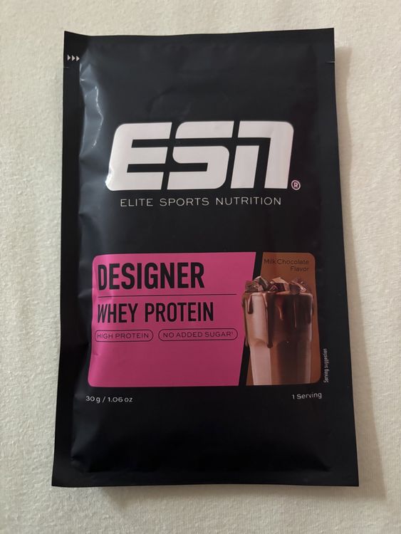 ESN Designer Whey Protein Milk Chocolate 30g | Kaufen auf Ricardo