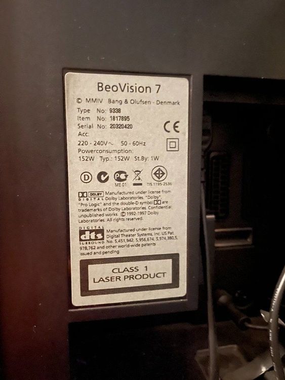 Bang & Olufsen Beovision 7-32 MK3 | Kaufen auf Ricardo
