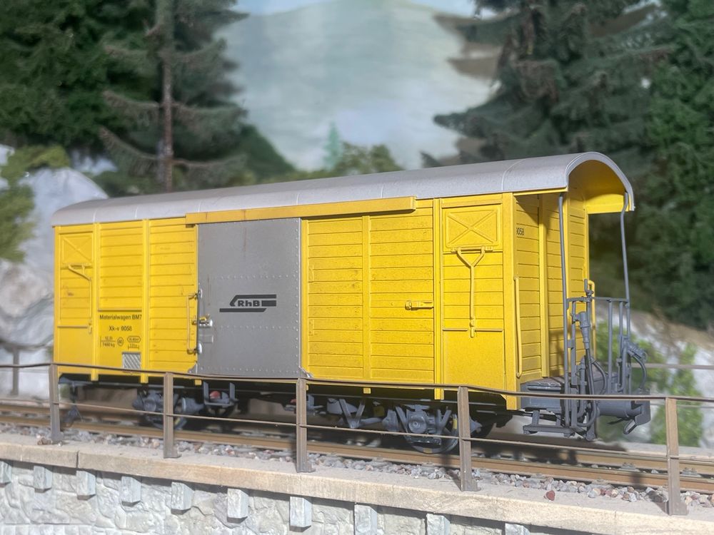 Model Rail, RhB, Xk-v- Güterwagen (Neu und originalverpackt) in ...