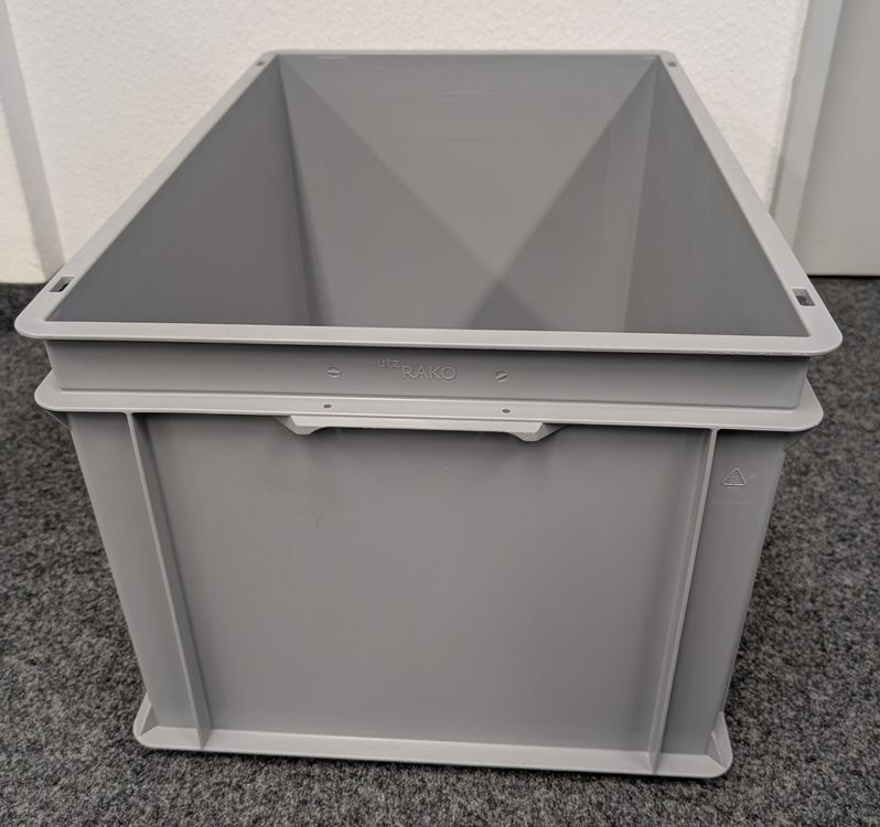 Utz Stapelbehälter RAKO 600x400x323 Grau (Gebraucht) in Dietlikon für CHF 17 – nur Abholung auf ...