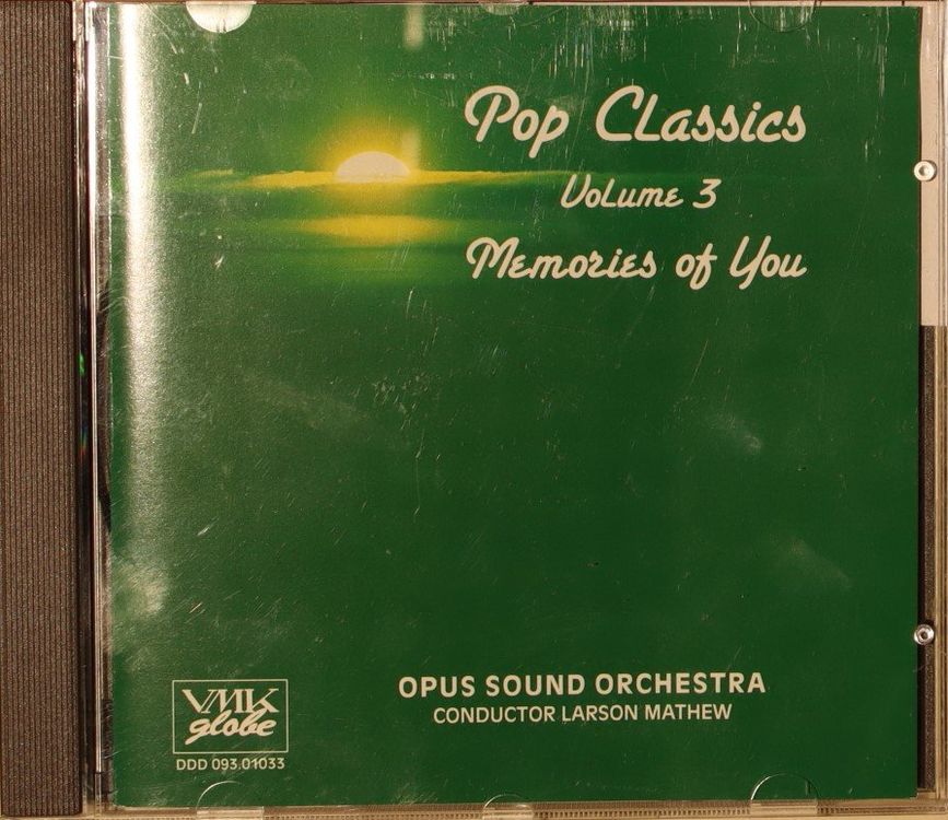 Pop Classics Vol. 3, Memories Of You – Opus Sound Orchestra (Gebraucht ...