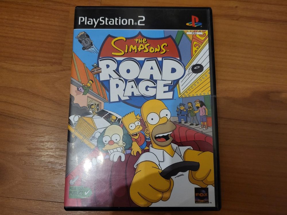 PS2 The Simpsons Road Rage (Gebraucht) in Brig für CHF 12 – mit ...