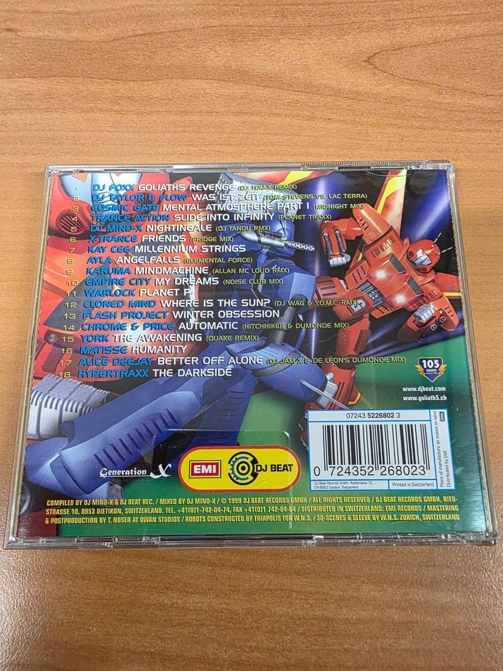 CD - DJ Mind-X – Live At Goliath Part 5 (Gebraucht) in Biberist für CHF ...