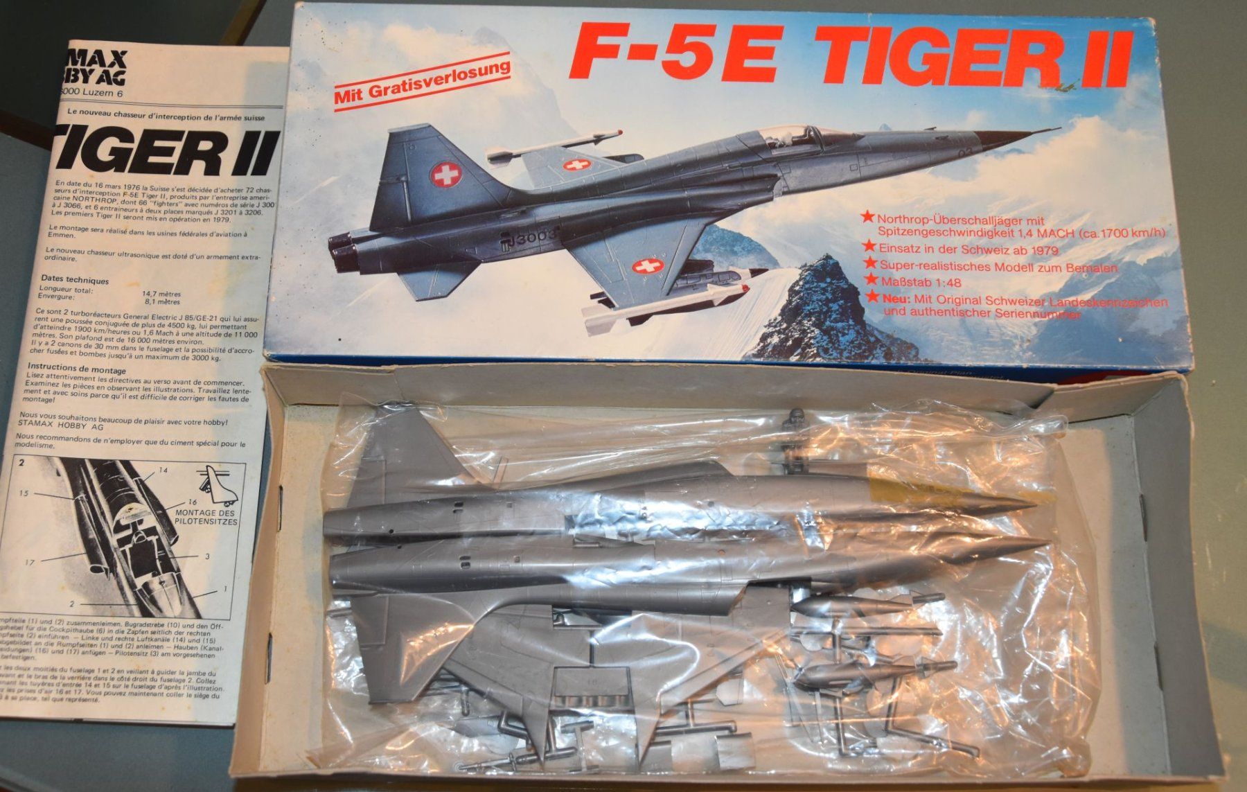 F.5 Tiger CH (Defekt) in Liestal für CHF 5 – mit Lieferung auf Ricardo ...