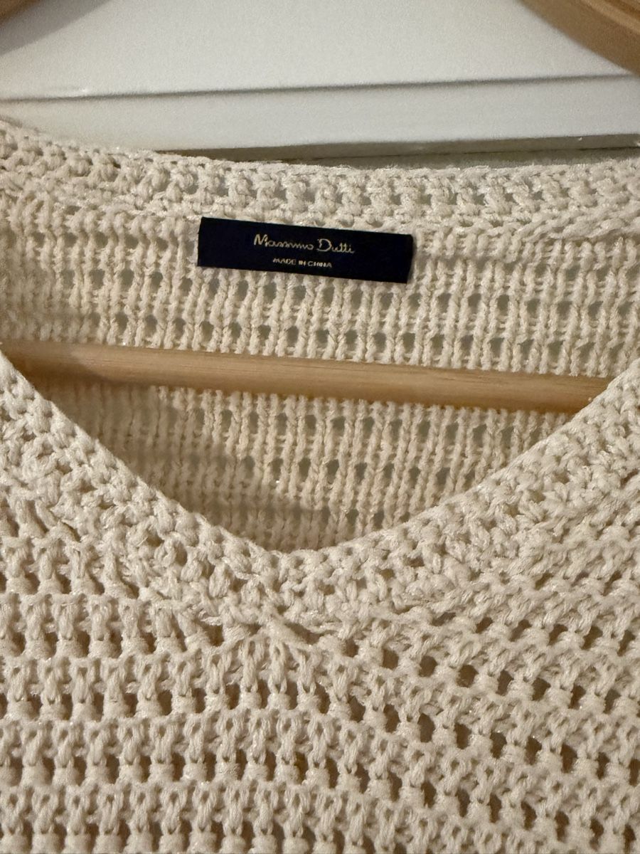 Massimo Dutti Strickpullover, creme, Grösse M, Top Zustand (Neu (gemäss ...