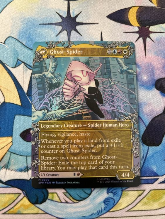 Ghost-Spider - Borderless Foil MTG Card - Spring Sale! (Neu (gemäss ...