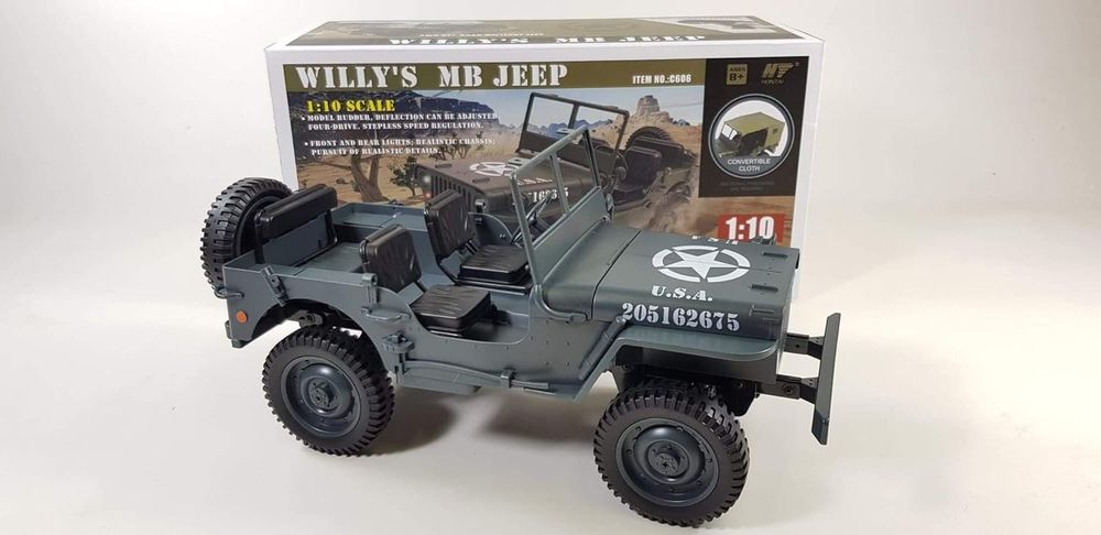 Willy`s MB Jeep 1:10 Scale komplett (Neu (gemäss Beschreibung)) in Wil ZH für CHF 35 – mit ...