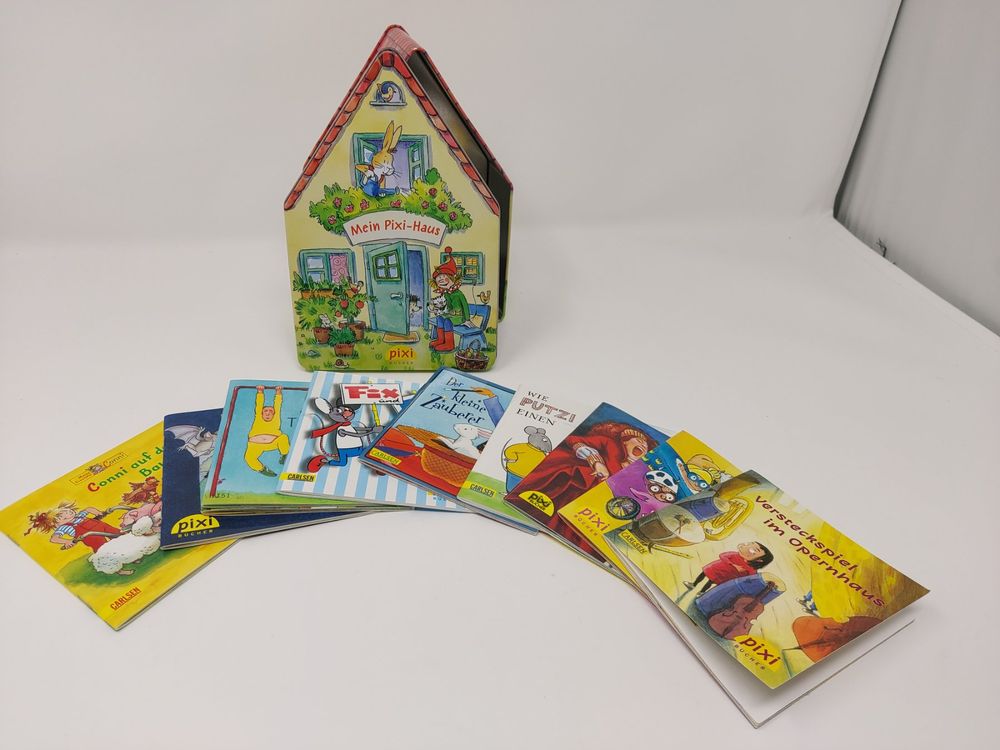 PIxI Haus Box mit 10 Pixi Büchlein (Gebraucht) in Meisterschwanden für CHF 5 – mit Lieferung auf ...