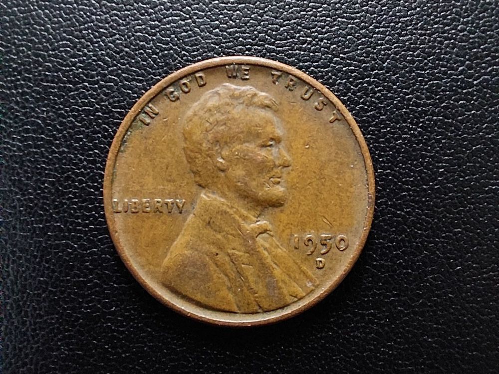 Amerika One cent Münze 1950 D (Gebraucht) in Rütihof für CHF 1 – mit ...