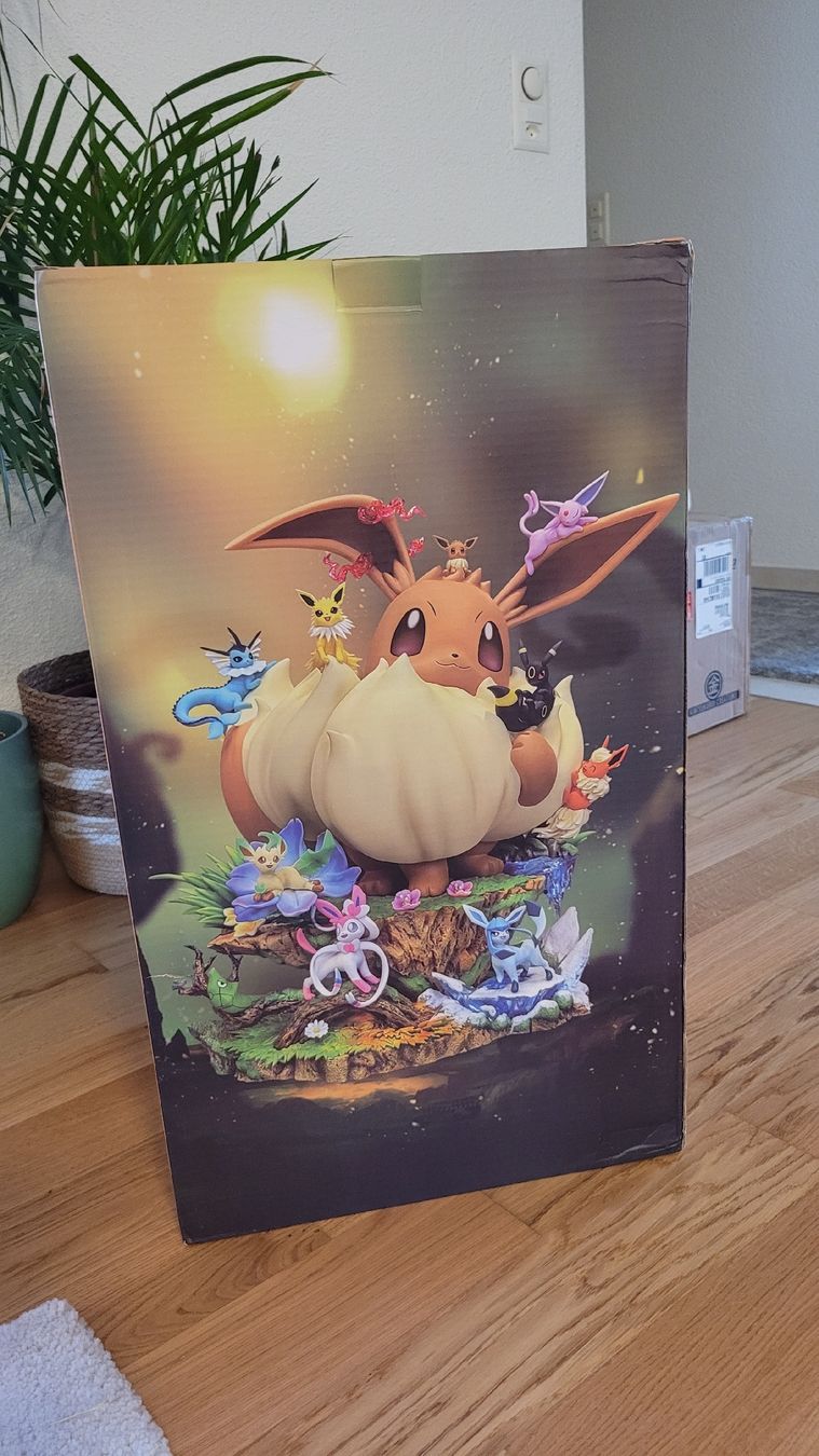 Pokemon PPAP Studio Eevee Evolutions Diorama Resin Statue (Gebraucht ...