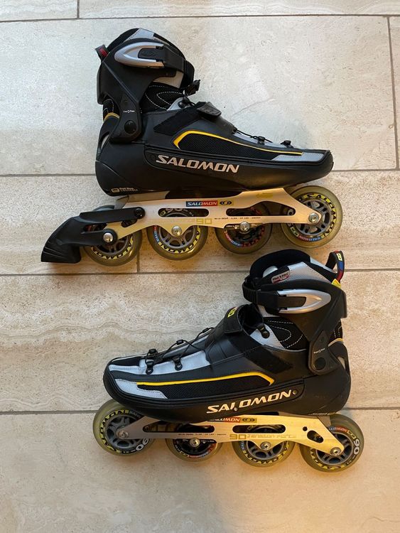 Salomon Inline Skater Tension Force 90 - inkl. Schoner | Kaufen auf Ricardo