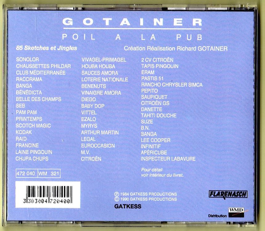 CD / Gotainer, Poil a la Pub | Kaufen auf Ricardo