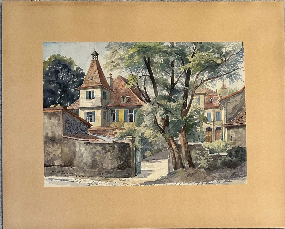 Interessante Aquarell Signiert (Gebraucht) in Hochdorf für CHF 5 – mit Lieferung auf Ricardo kaufen