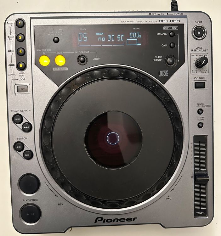 PIONEER CDJ-800 Digitales CD Deck für DJ | Kaufen auf Ricardo