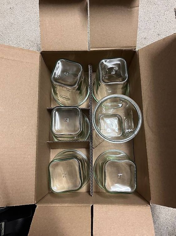 Weck Gläser Quadro (Neu und originalverpackt) in Heitenried für CHF 12 – mit Lieferung auf ...