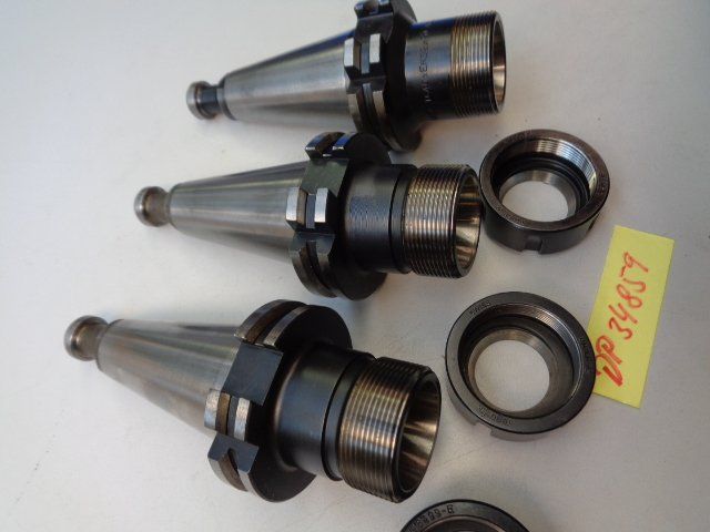 3 x ISO / SK40 Aufnahme mit ER32 Spannzangenaufnahme (Gebraucht) in ...