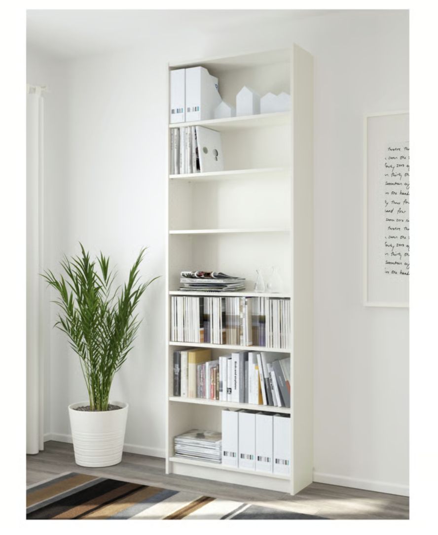 Ikea Billy Bookcase - White - Excellent Condition, Like New (Neu ...