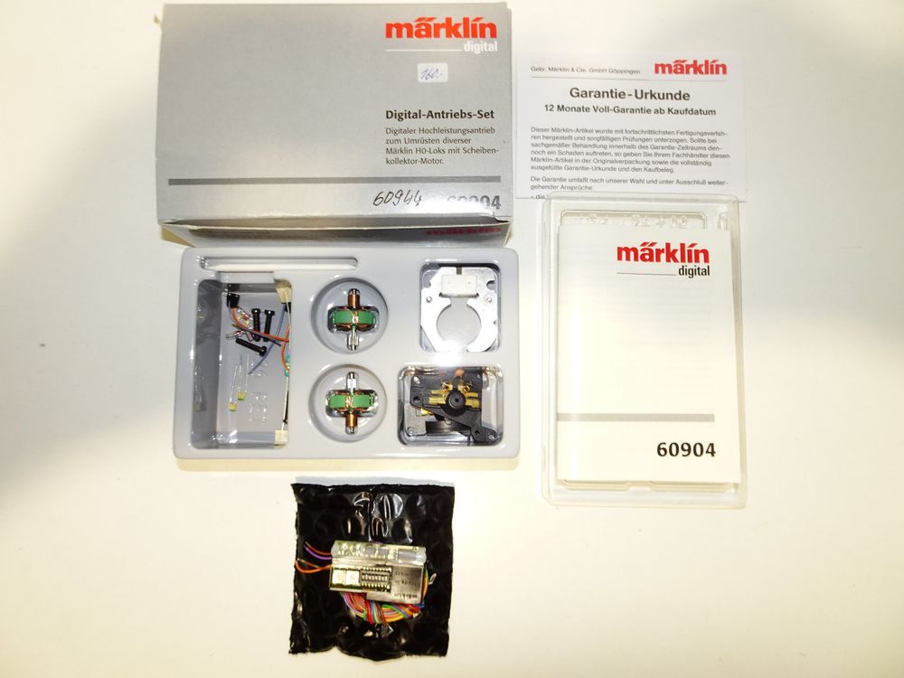 Märklin Digital Antriebs Hochleistungs Motor Set HO 60904 (Gebraucht ...