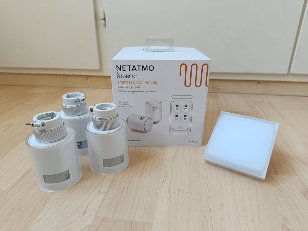 Netatmo Thermostat Starterkit (3× Thermostat, 1× Hub) (Gebraucht) in ...