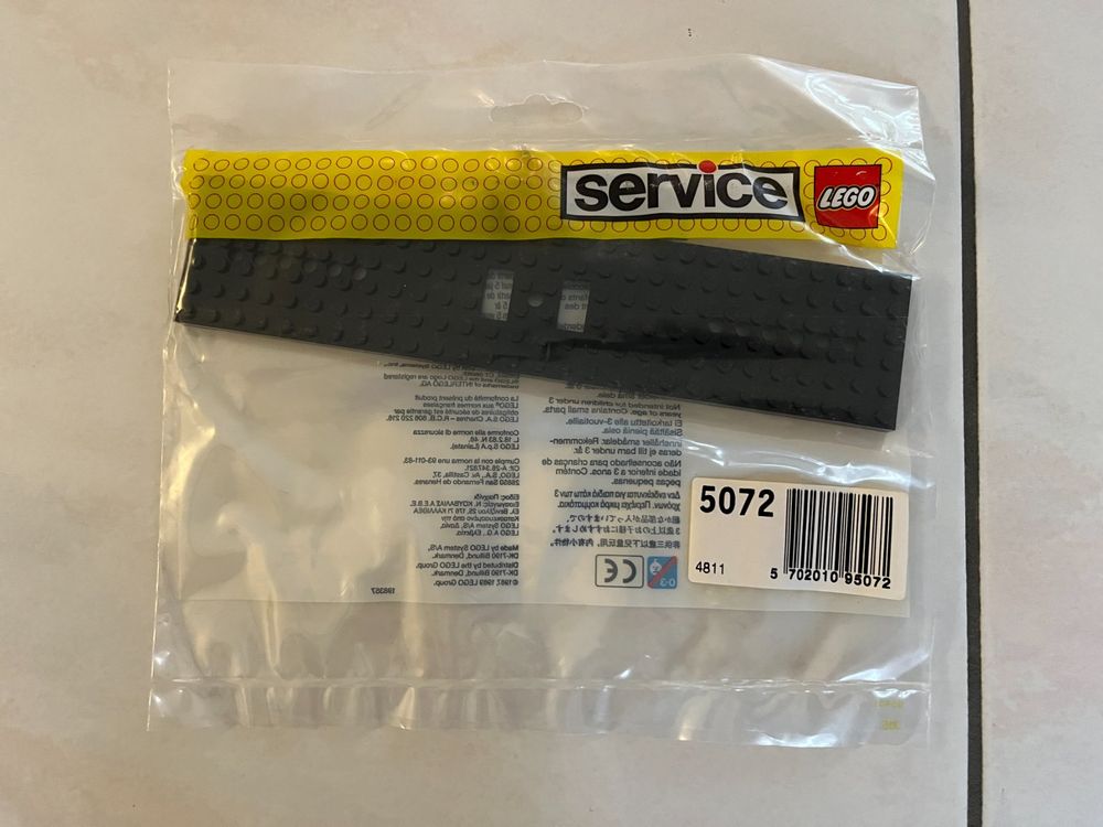 LEGO Eisenbahn 12 Volt Wagenplatte 5072 (Neu und originalverpackt) in ...