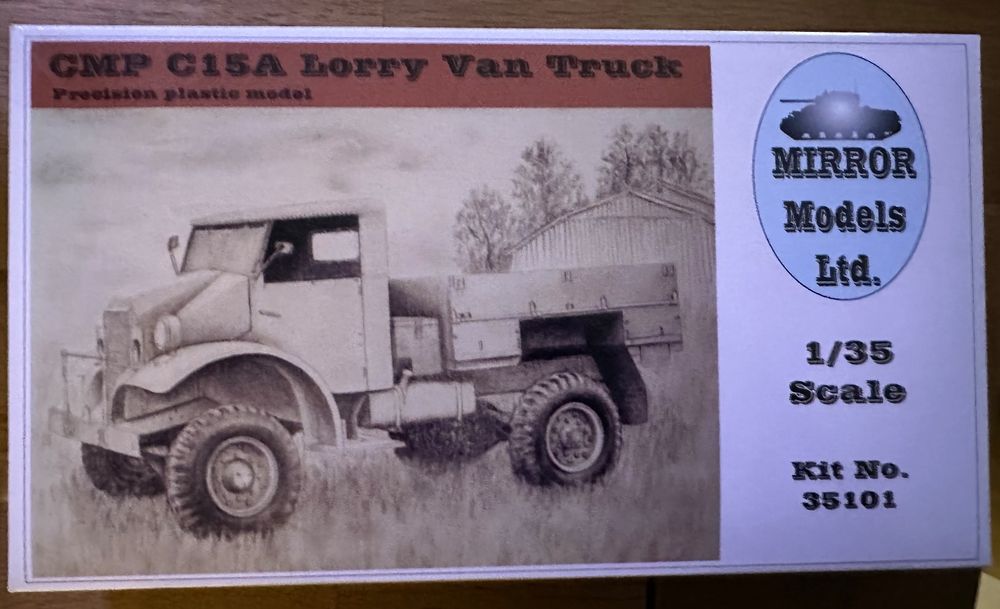 GMP C15A Lorry Van Truck 1/35 Mirror Models (Neu und originalverpackt ...