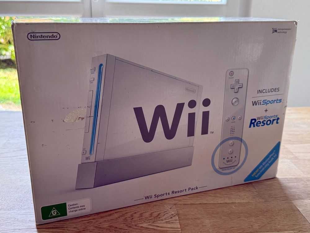 Nintendo Wii Konsole - Wii Sports Resort Pack+Balance Board (Gebraucht ...