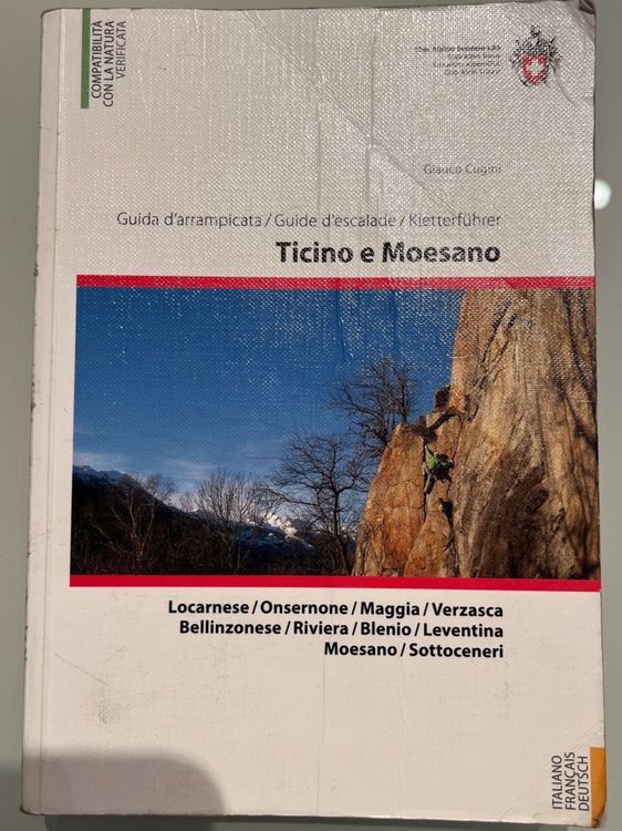 SAC Kletterführer Ticino e Moesano von Glauco Cugini (Gebraucht) in Wernetshausen für CHF 15 ...