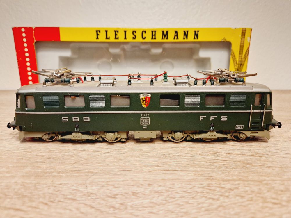 Fleischmann 4370 E-Lok 11412 SBB H0 (Gebraucht) in St-Aubin-Sauges für ...