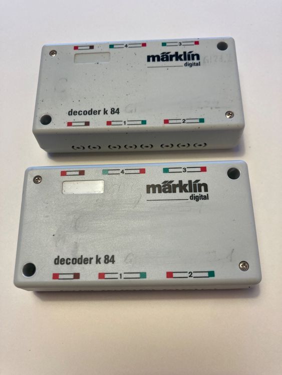 2 Schaltdecoder k84, Märklin Art. 6084, gebr. ov (Gebraucht) in Burgdorf für CHF 36 – mit ...
