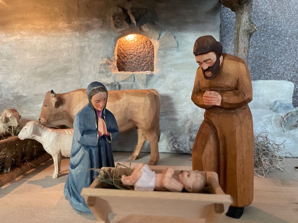 Huggler heilige Familie Krippenfiguren (Gebraucht) in Reinach BL für ...