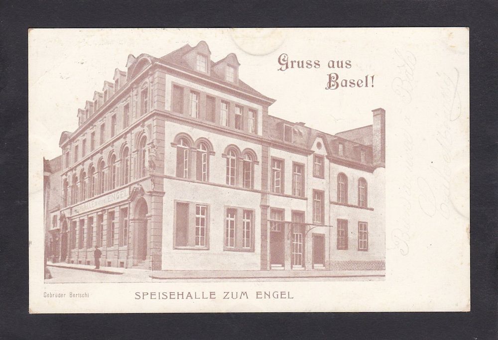 BASEL - Speisehalle zum Engel, 1904 (Gebraucht) in Wikon für CHF 6 – mit Lieferung auf Ricardo ...