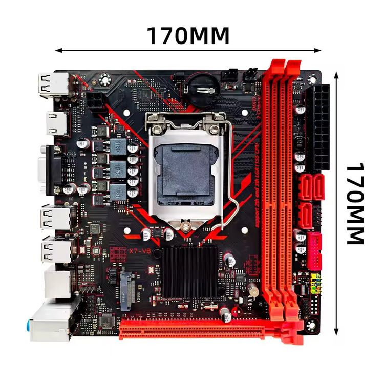 Specia LGA 1155 Motherboard H61 2/3 Gen DDR3 M.2 Mini ITX (Neu und ...