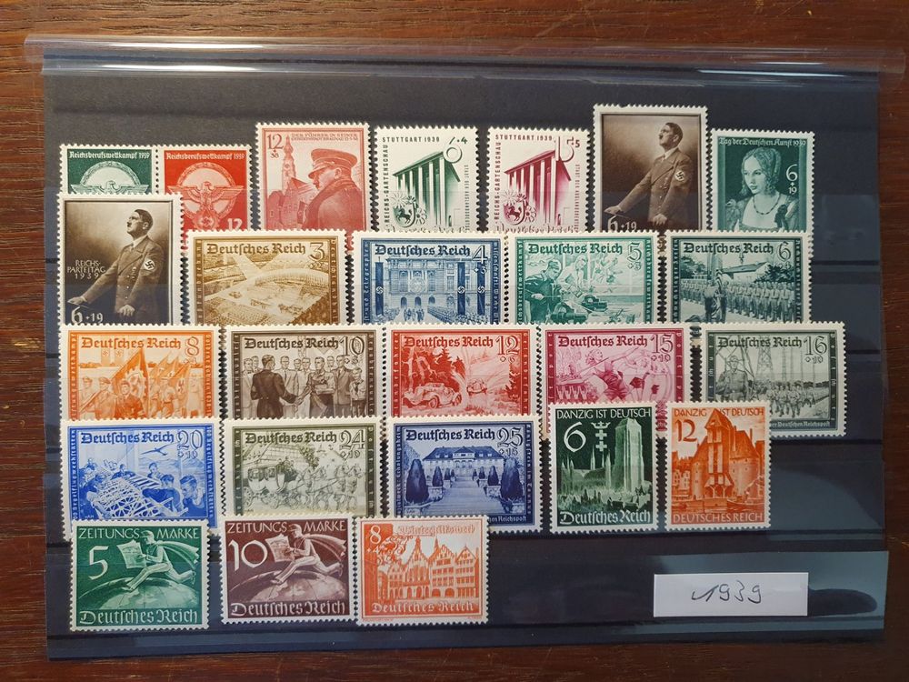 Deutsches Reich POSTFRISCH ** aus dem Jahr 1939 (Neu (gemäss ...