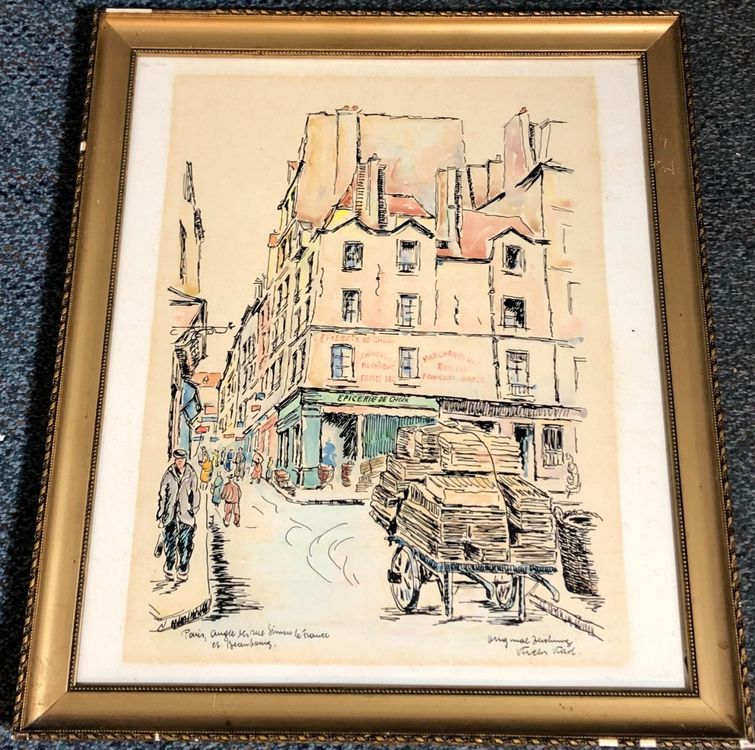 Karl Krebs (1880-1914) Aquarell (Gebraucht) in Root für CHF 55 – mit Lieferung auf Ricardo kaufen