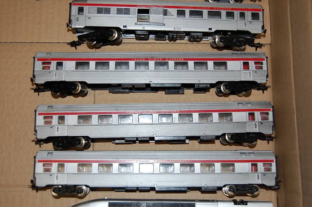 Mehano TGV, GéGé TEE Trans Europ Express Konvolut H0 (Gebraucht) in ...