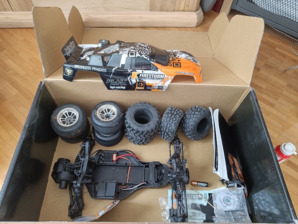 Voiture télécommandée hpi racing E-FIRESTORM flux | Kaufen auf Ricardo