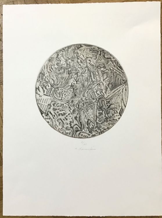 Sehr Interessante Radierung Unleserlich Signiert (Gebraucht) in Root für CHF 17 – mit Lieferung ...