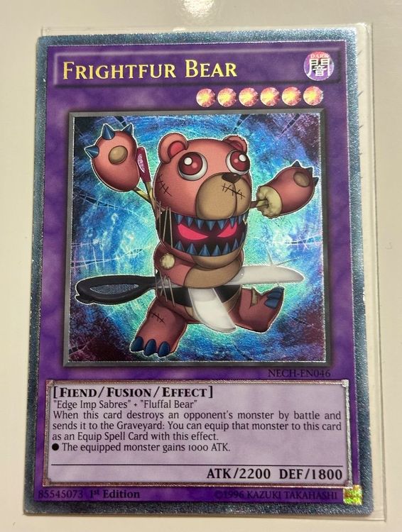 Yu-Gi-Oh / Frightfur Bear / Platinum Rare / NECH-EN046 (Gebraucht) in ...