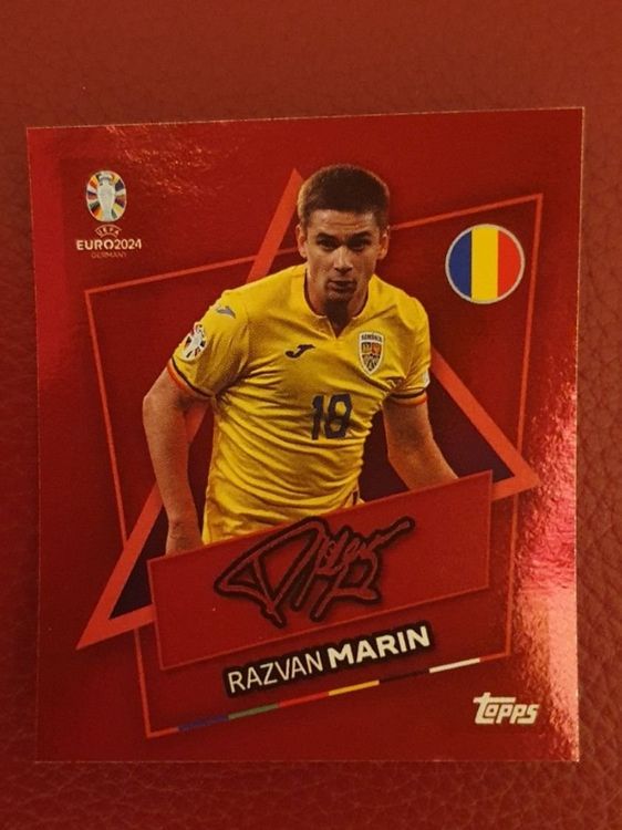 Topps UEFA Euros 2024 Sticker ROM SP RAZVAN MARIN (Neu (gemäss ...
