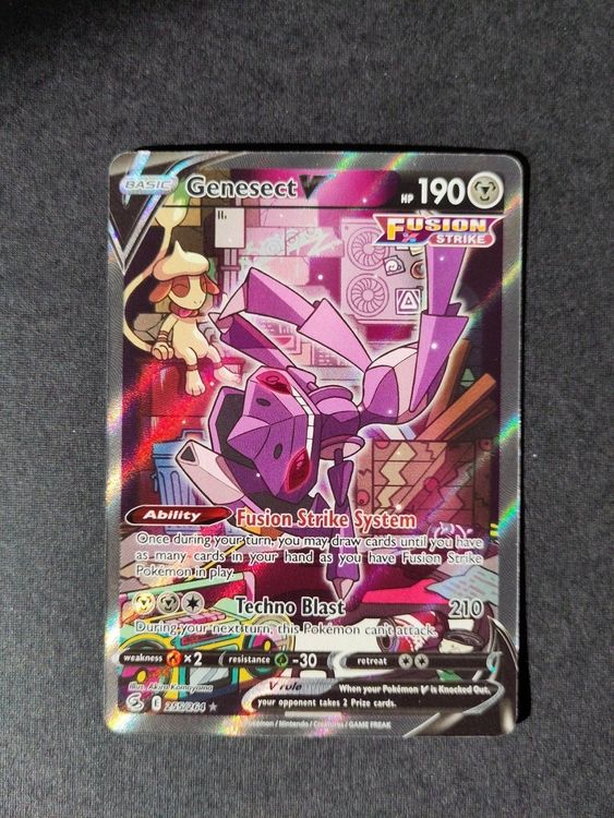 Ab 1,- Pokemon "Genesect V FST255" EN "Alt art" Ultra Rare | Kaufen auf ...