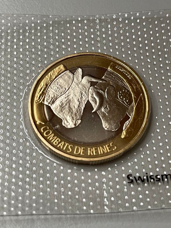 Gedenkmünze 10.-- Combats de Reines 2012 | Kaufen auf Ricardo