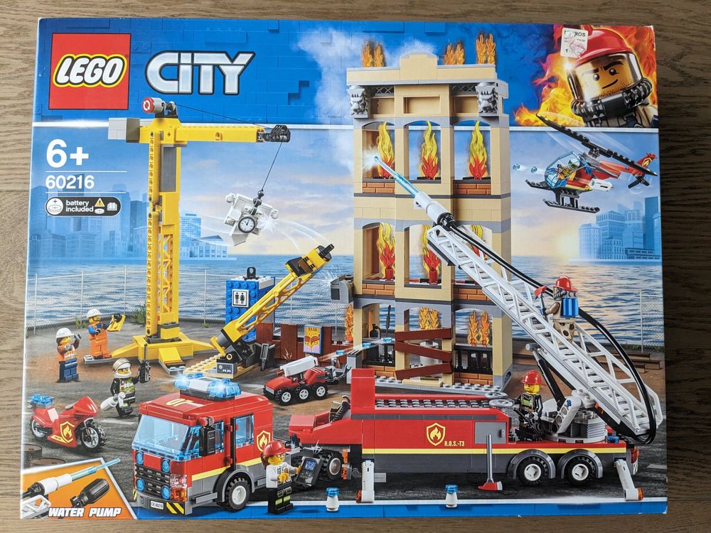 Lego 60216 Feuerwehr in der Stadt | Kaufen auf Ricardo