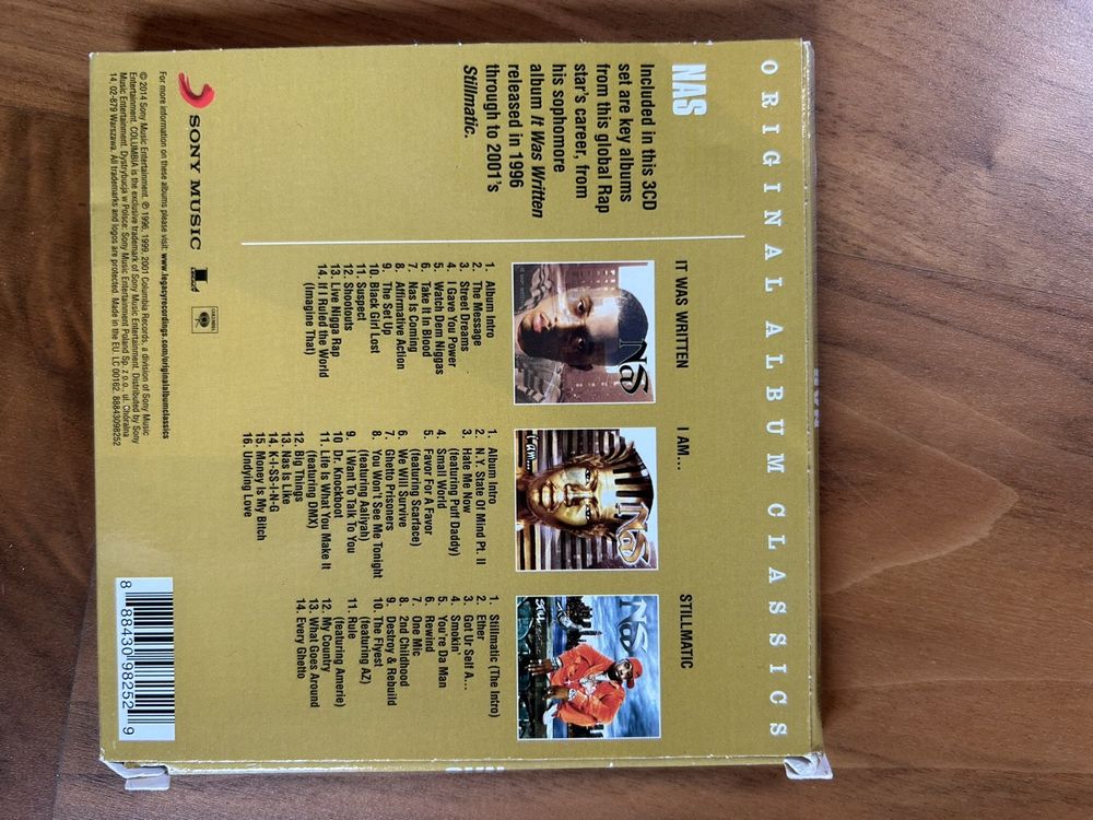 NAS - Original Album Classics - 3CD Set - Great Cond! (Gebraucht) in ...