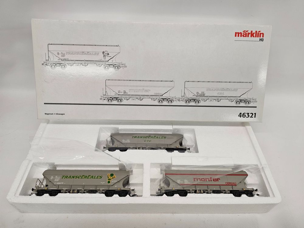 N49 MÄRKLIN 46321 Wagen-Set: 3 Silowagen (Gebraucht) in Toffen für CHF ...