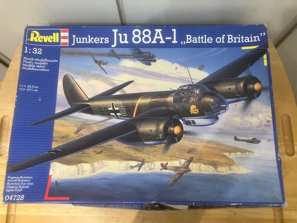 Revell Modellbausatz Junkers Ju 88A-1, 1:32 (Neu und originalverpackt ...