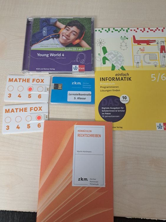 Lernset 5. und 6 . Klasse MatheFOX Englisch CD Informatik DE (Gebraucht ...