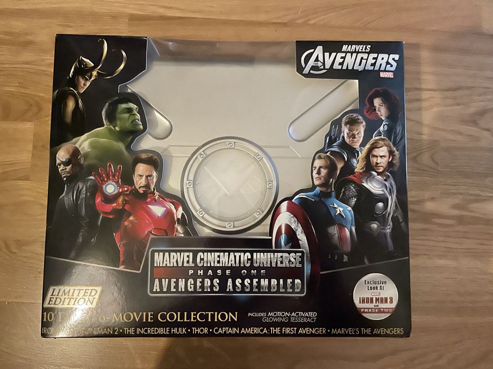 Marvel Avengers Phase One Limited Edition 6-Movie Collection (Neu und ...